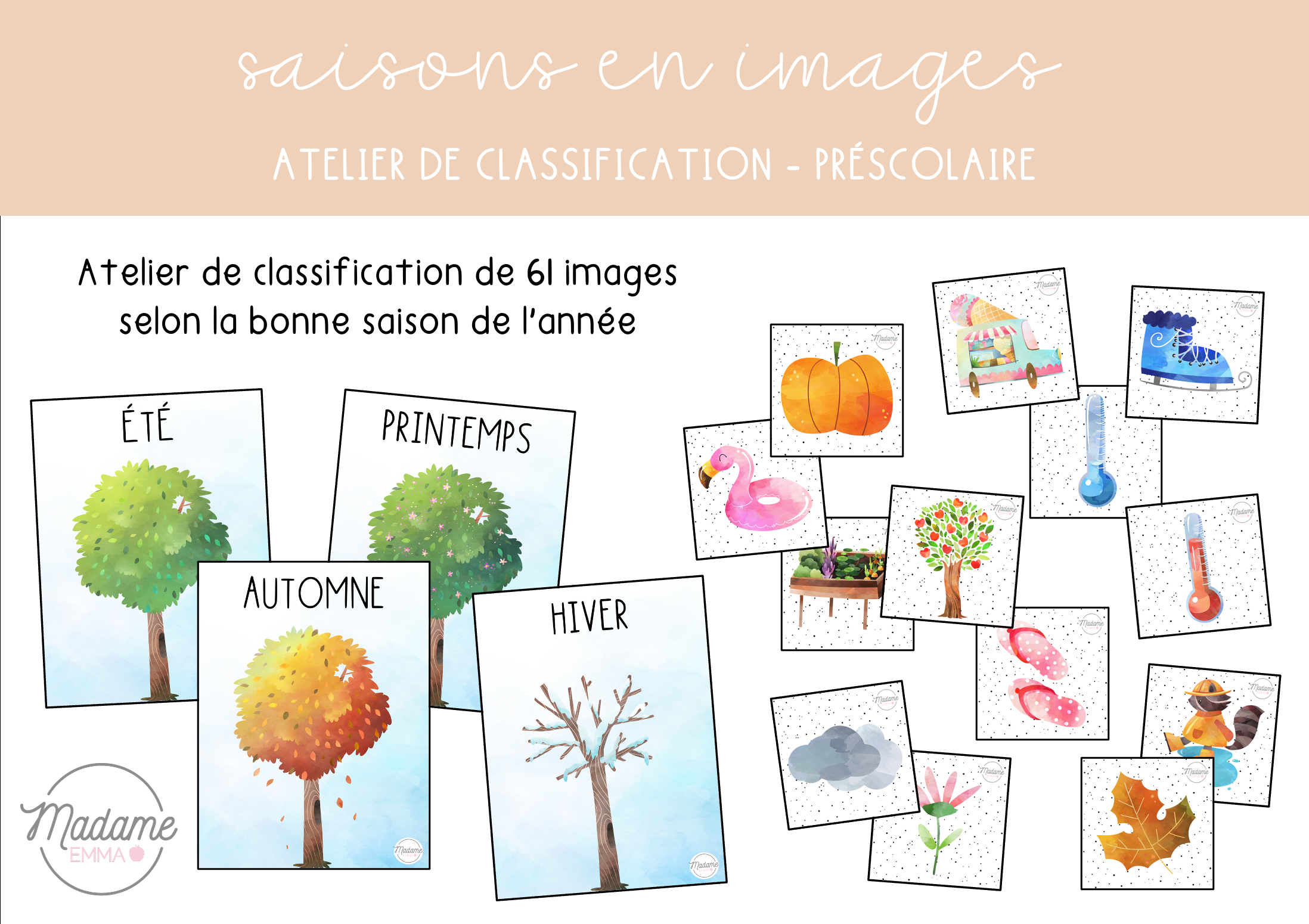 Saisons en images – Madame Emma